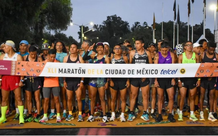 MÁS DE 40 MIL CORREDORES SE UNEN AL MARATÓN DE LA CIUDAD DE MÉXICO - BM ...