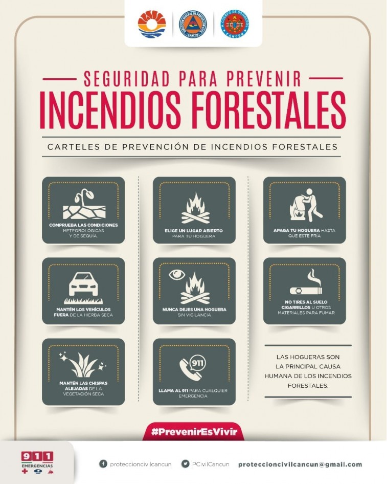RECOMENDACIONES EN LA TEMPORADA DE INCENDIOS - BM Noticias